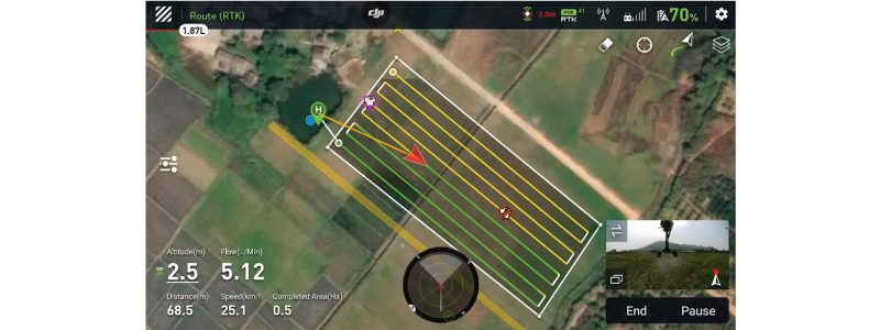 DJI AGRAS T30 | DJI Agricultural Drone